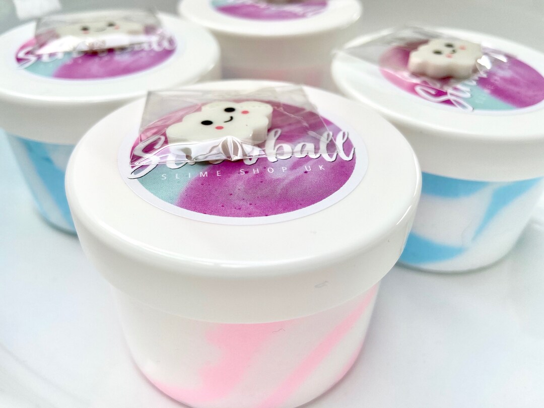 Cloudypuff Pink Cloud Dough Slime Fresh Laundry Scent UK Slime Shop - Etsy UK