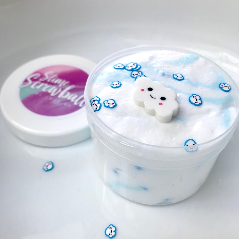 Cloudypuff Blue Cloud Dough Slime Fresh Laundry Scent UK Seller Present Toy Gift - Etsy UK