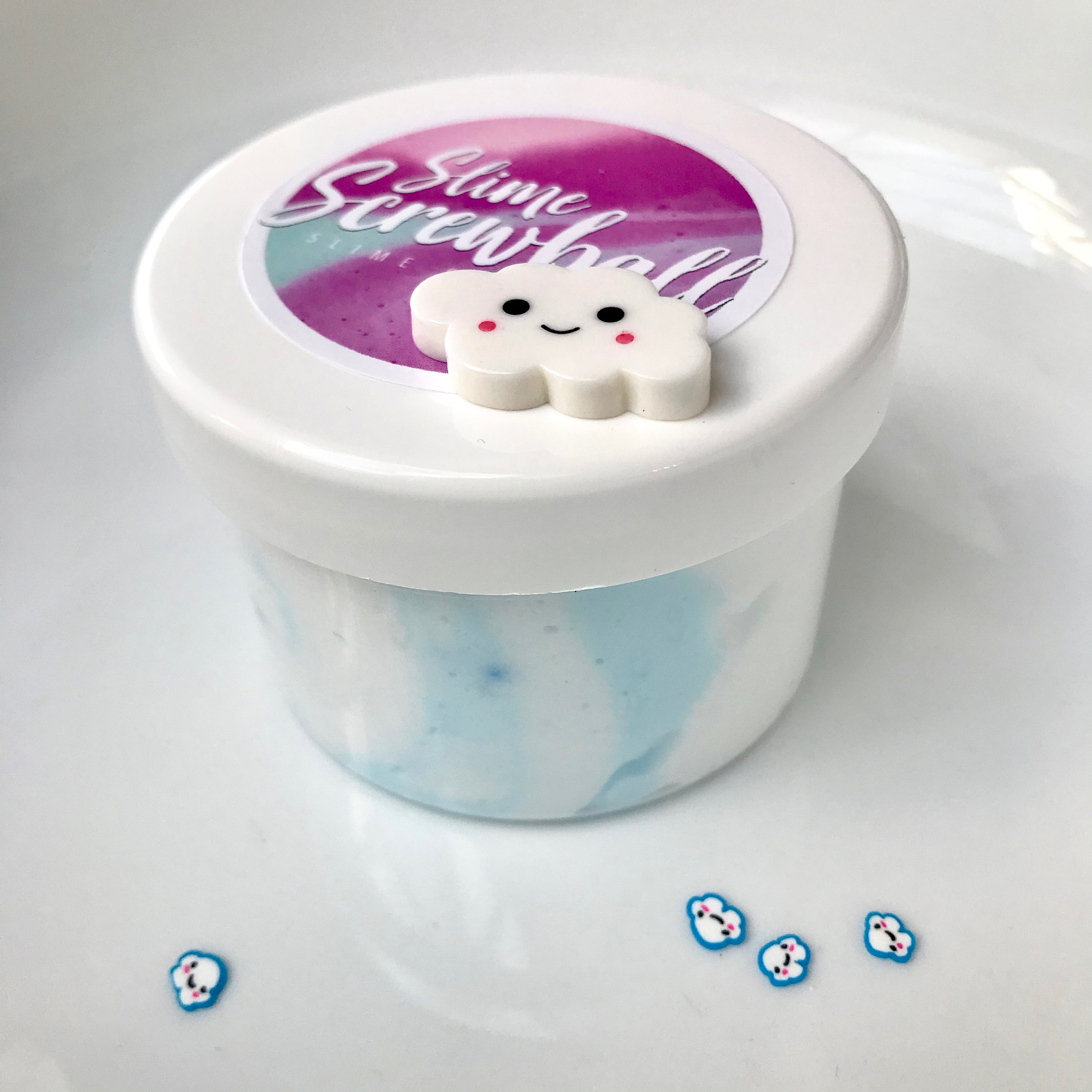 Cloudypuff Blue Cloud Dough Slime Fresh Laundry Scent UK Seller Present Toy Gift - Etsy UK