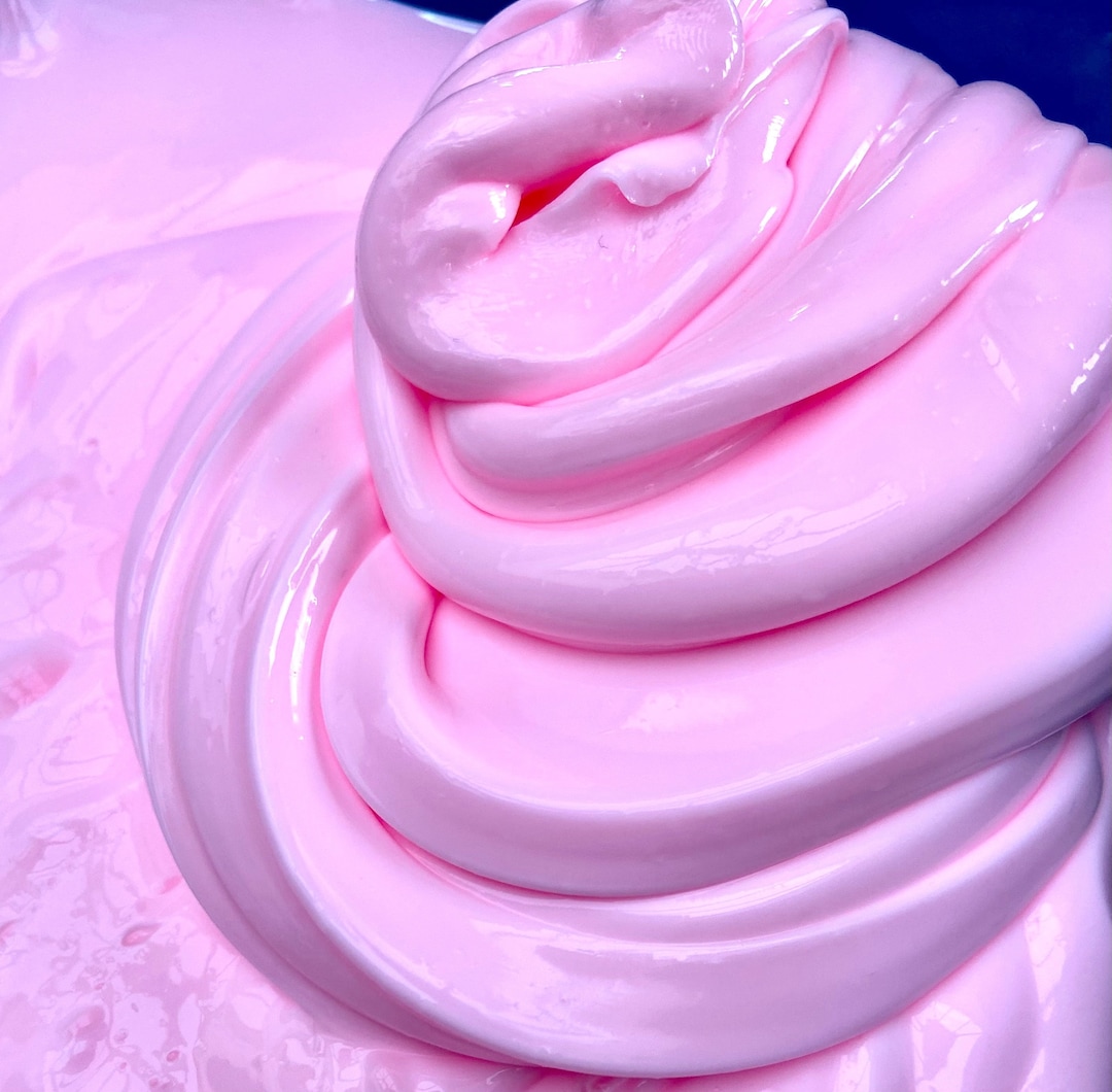 Thicc and Glossy Bubblegum Scented Slime Holdable and Thick Super ...