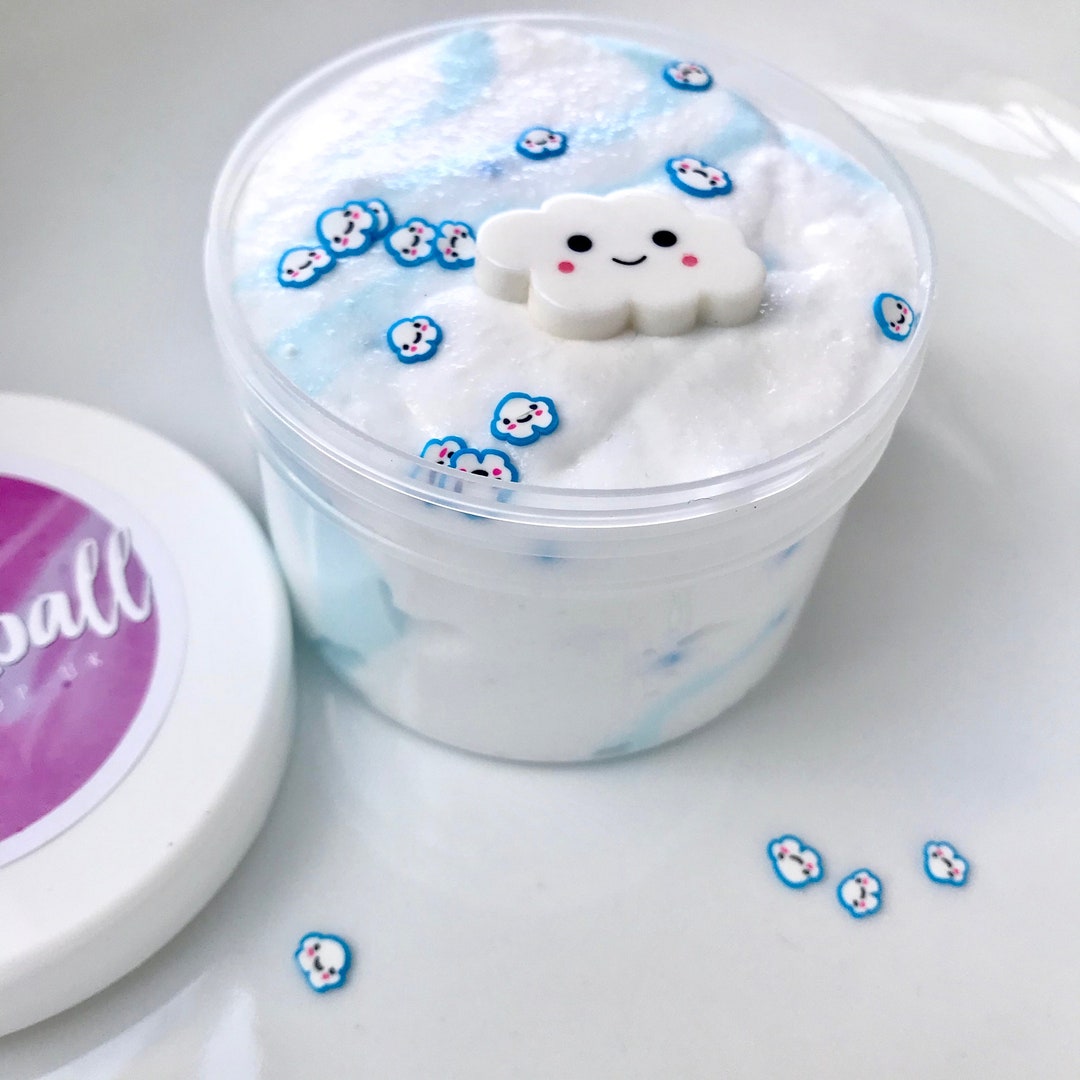 Cloudypuff Blue Cloud Dough Slime Fresh Laundry Scent UK Seller Present Toy Birthday Gift - Etsy