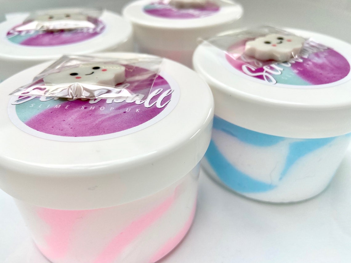 Cloudypuff Blue Cloud Dough Slime Fresh Laundry Scent UK Slime - Etsy UK