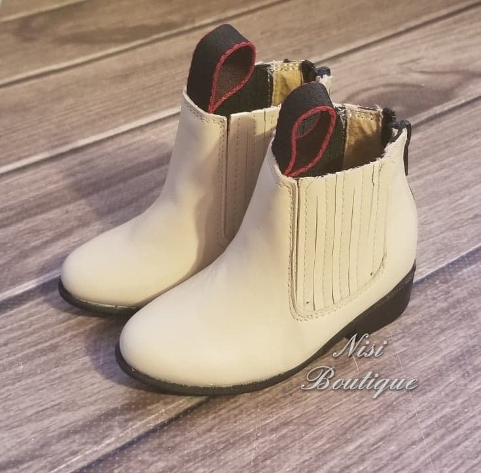 Charro White,beige or Black Boots, Finest Leather,mariachi Boots,baby ...