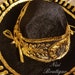 Beautiful Mexican Embroidered Charro Hat, Black With Gold Charro Hat ...