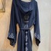 Black Muslin Mens Hooded Robe, Turkish Cotton Hooded Kimono Robe ...