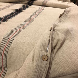 Pandora Bedding Set, Duvet Cover, Softened and Washed Linen Quilt Cover ...