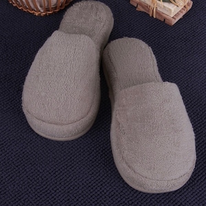 Turkish Cotton Terry Cloth Towel Slippers, Spa Slippers, Lounging Terry ...