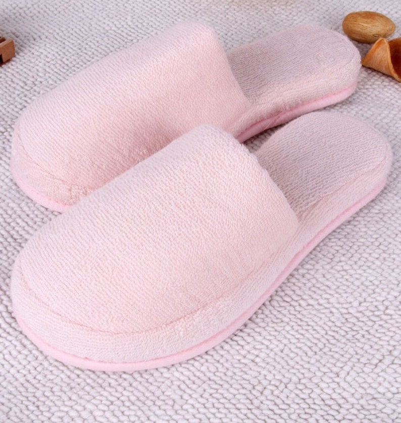 Turkish Cotton Terry Cloth Towel Slippers, Spa Slippers, Lounging Terry ...