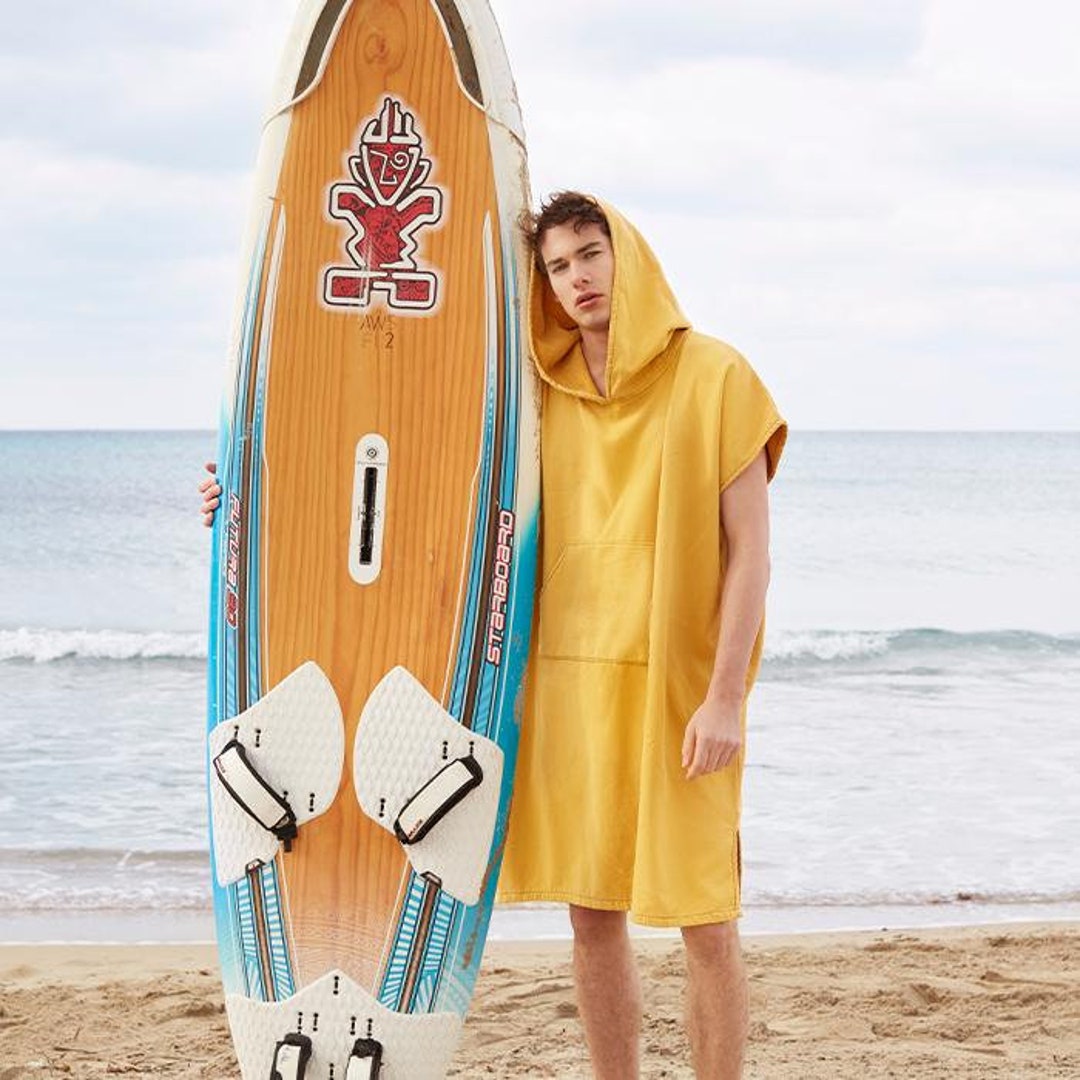 Surf Poncho, Beach Poncho Towel, Mens Surf Poncho, Surf Towel Poncho ...