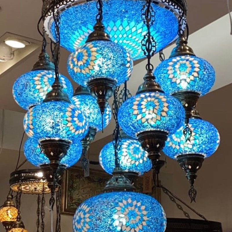 Ceiling Lights Big Green - Etsy