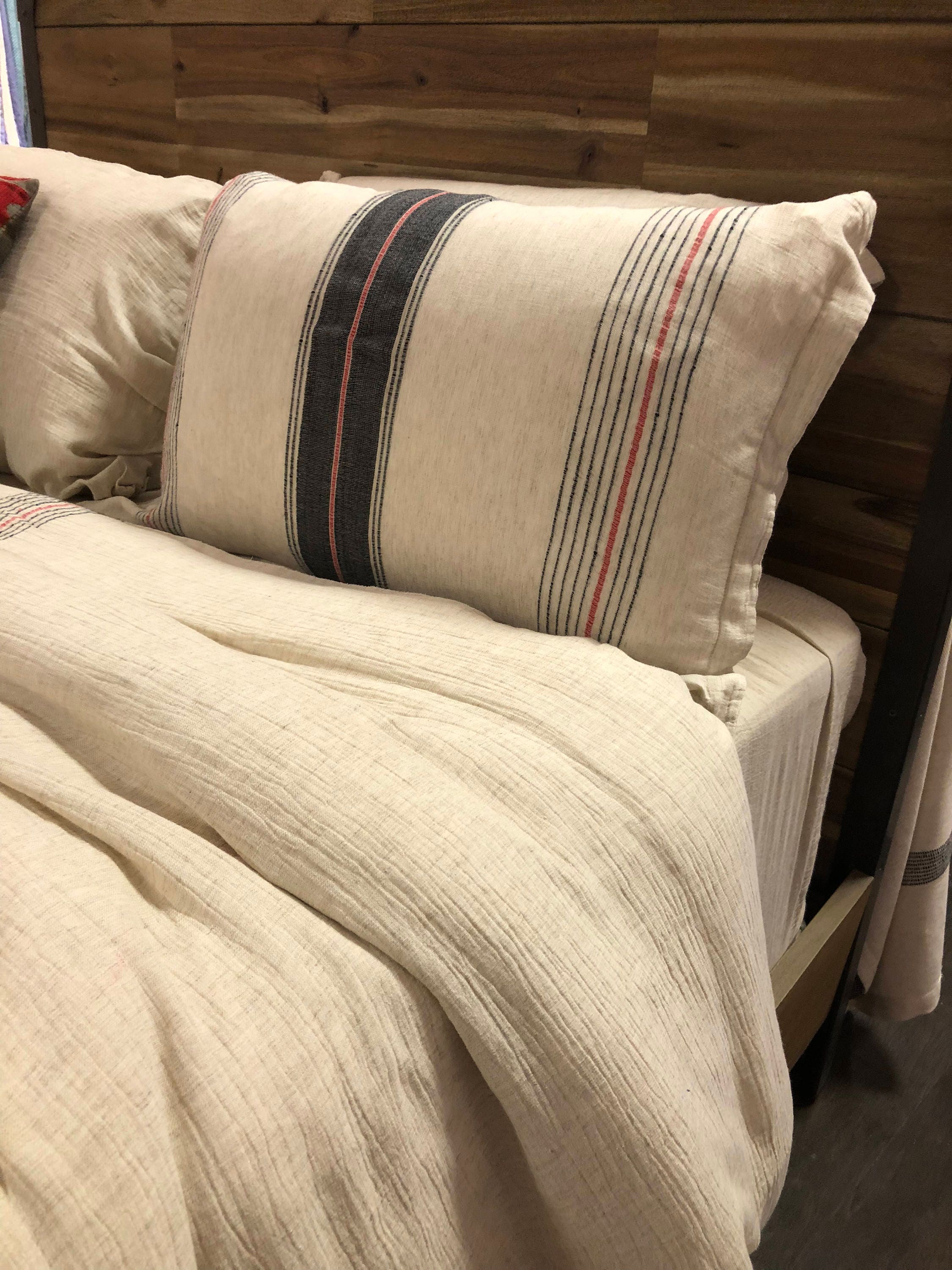 Pandora Bedding Set, Duvet Cover, Softened and Washed Linen Quilt Cover ...
