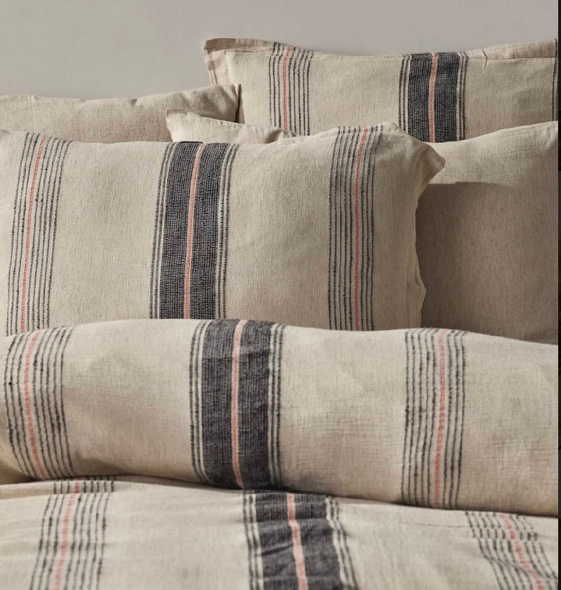 4 Pieces Natural Linen Sheet Set Beige Linen Bedding Linen - Etsy