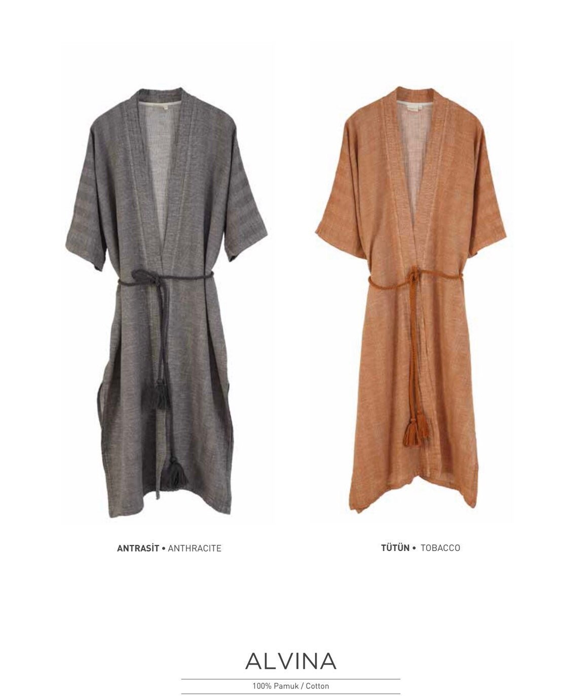 Turkish Cotton Soft Kimono Robe Turkish Cotton Spa Robe - Etsy