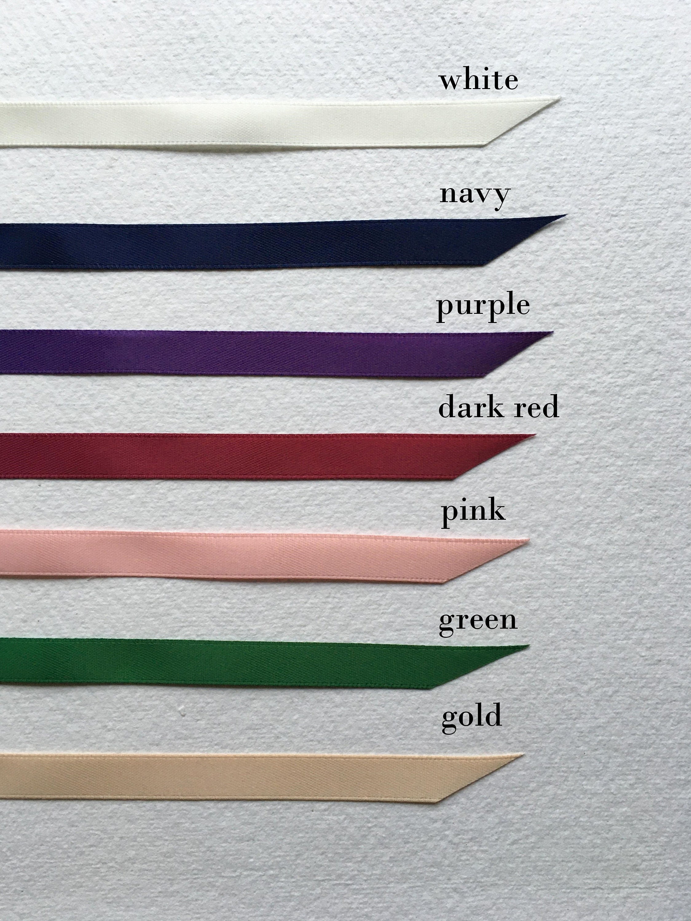 Custom Gift Tag With Custom Ribbon Colour - Personalised Tags on ...