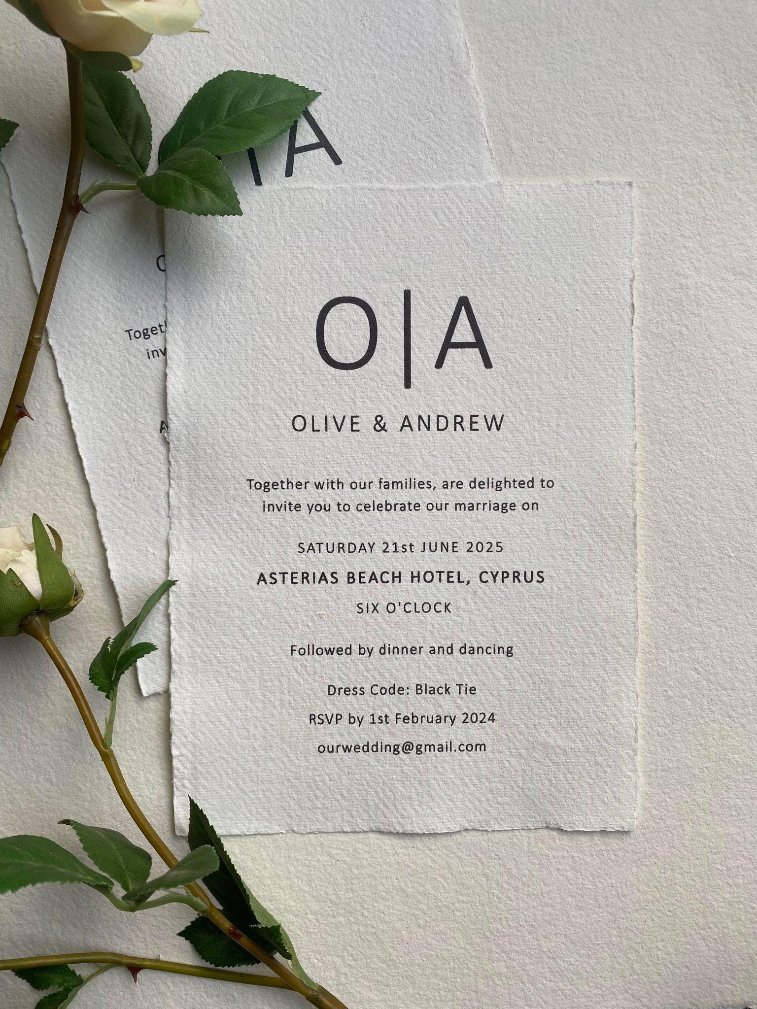 Custom Wedding Invitations With Monogram - Wedding Invitations on ...