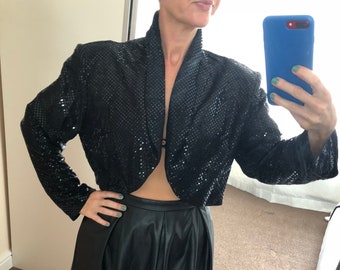 1970s metallic sequin disco tube top 70's Disco Glam | Etsy