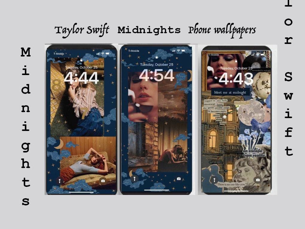 Taylor Swift Midnights Merch Phone Wallpapers Anti Hero Lavender Haze ...