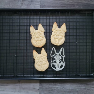 German Shepherd Cookie Cutter - Etsy