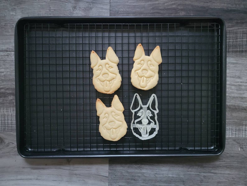 German Shepherd Cookie Cutter - Etsy