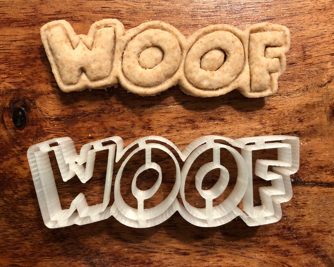 WOOF Cookie Cutter - Etsy