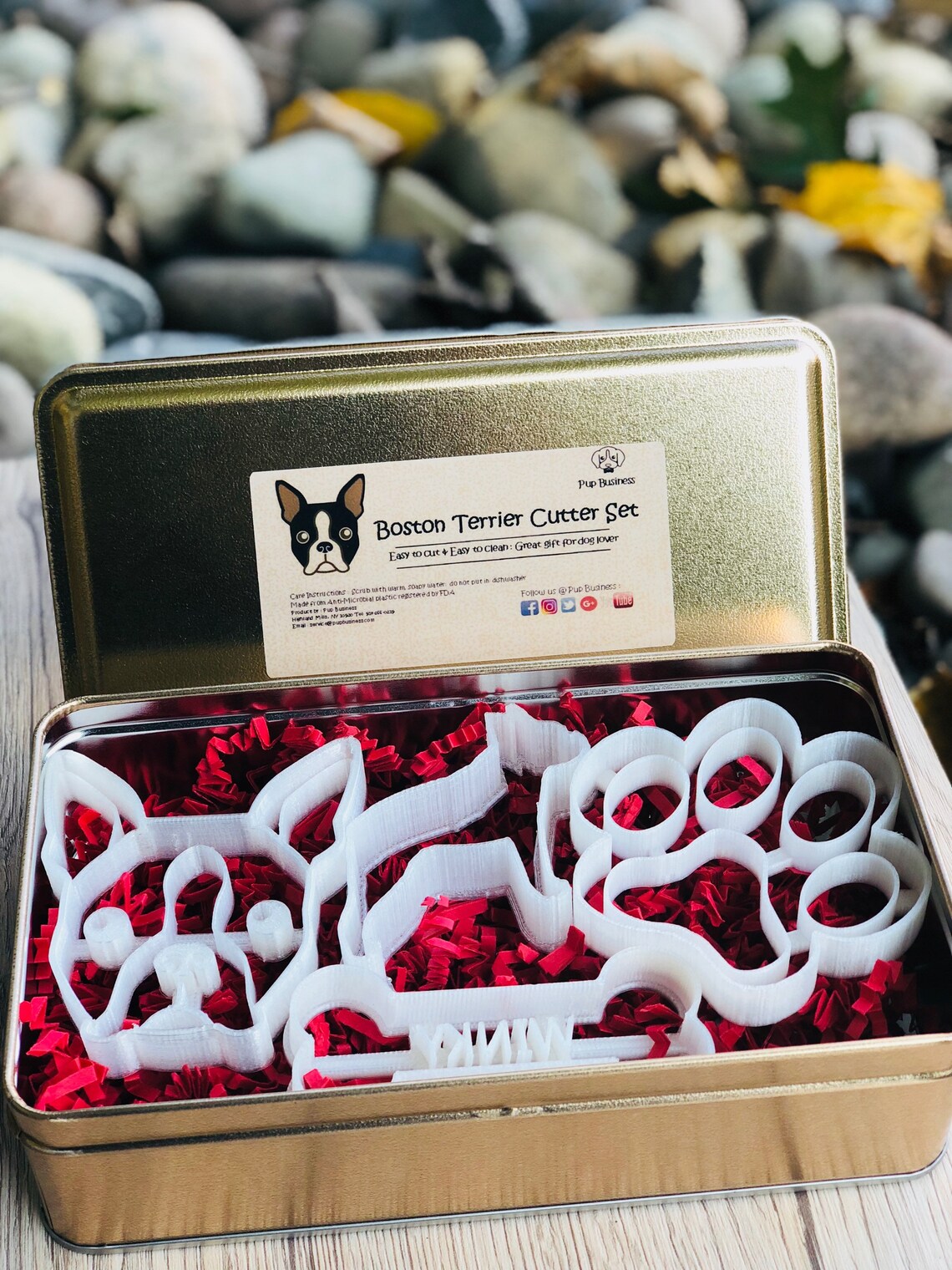 Boston Terrier Cookie Cutter Set Boston Terrier Gift great - Etsy