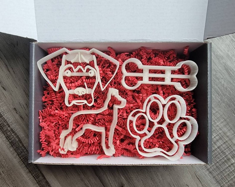 Great Dane Cookie Cutter Set - Great Dane Gift - Etsy