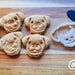 Pug Cookie Cutter - Halo the Pug - Dog Cookie Cutter - Pup Cutter - Etsy