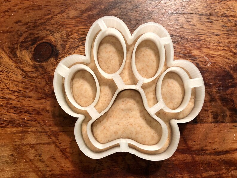 Paw Print Cookie Cutter Etsy paw-print-cookie-cutter-etsy