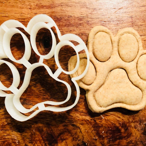 Paw Print Cookie Cutter - Etsy