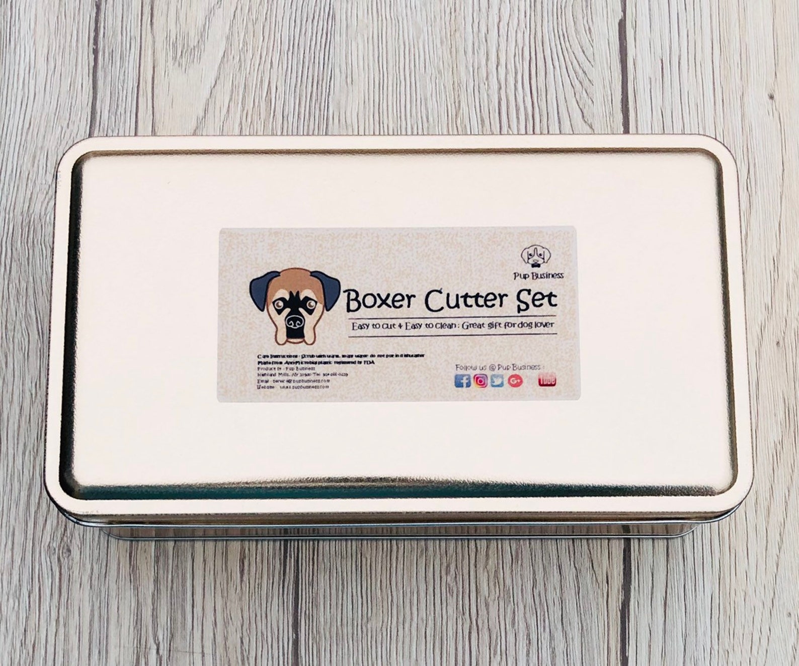 Boxer Cookie Cutter Set | Etsy