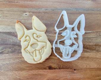 German Shepherd Cookie Cutter Fast Shipping Sharp Edges Exceptional ...