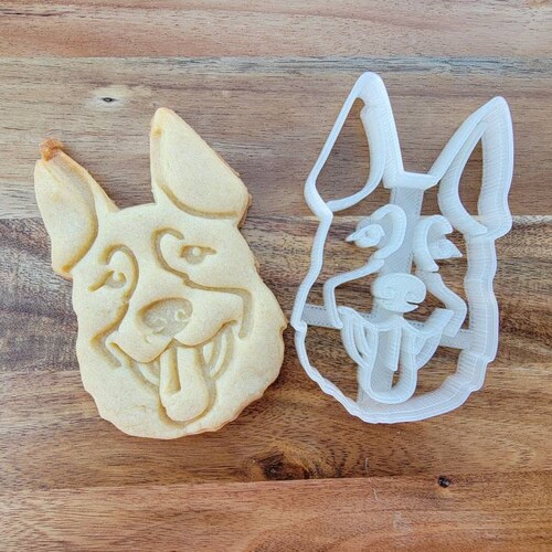 German Shepherd Cookie Cutter - Etsy