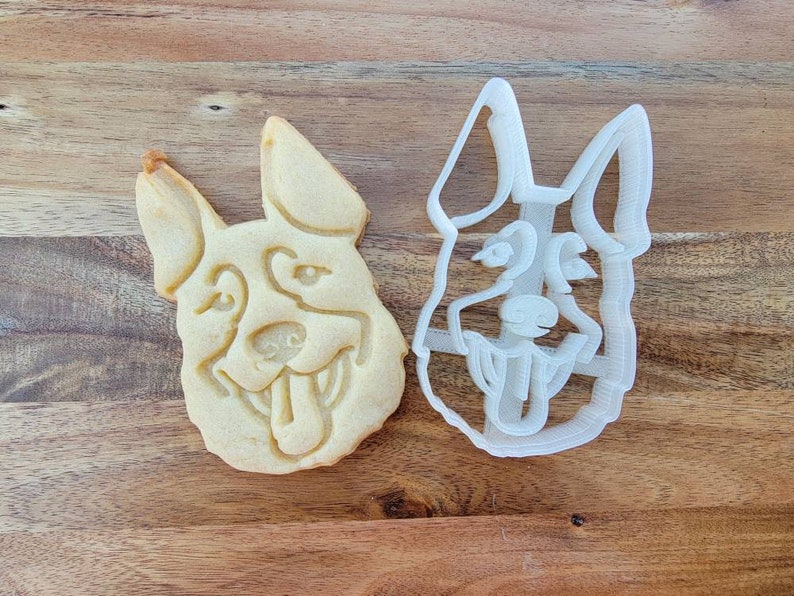 German Shepherd Cookie Cutter - Etsy
