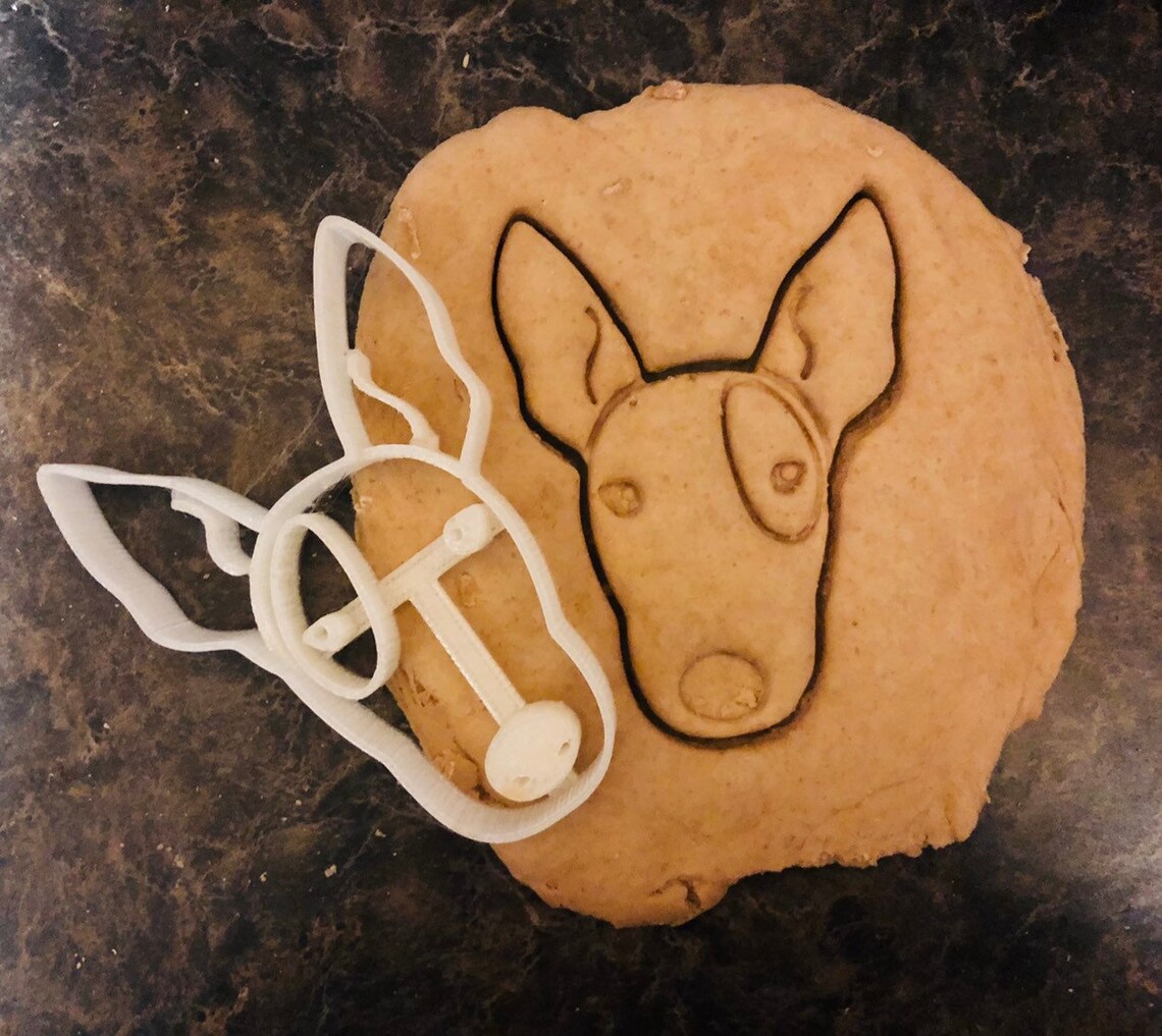 Big Apple Bull Terrier Cookie Cutter Big Apple Bullies | Etsy
