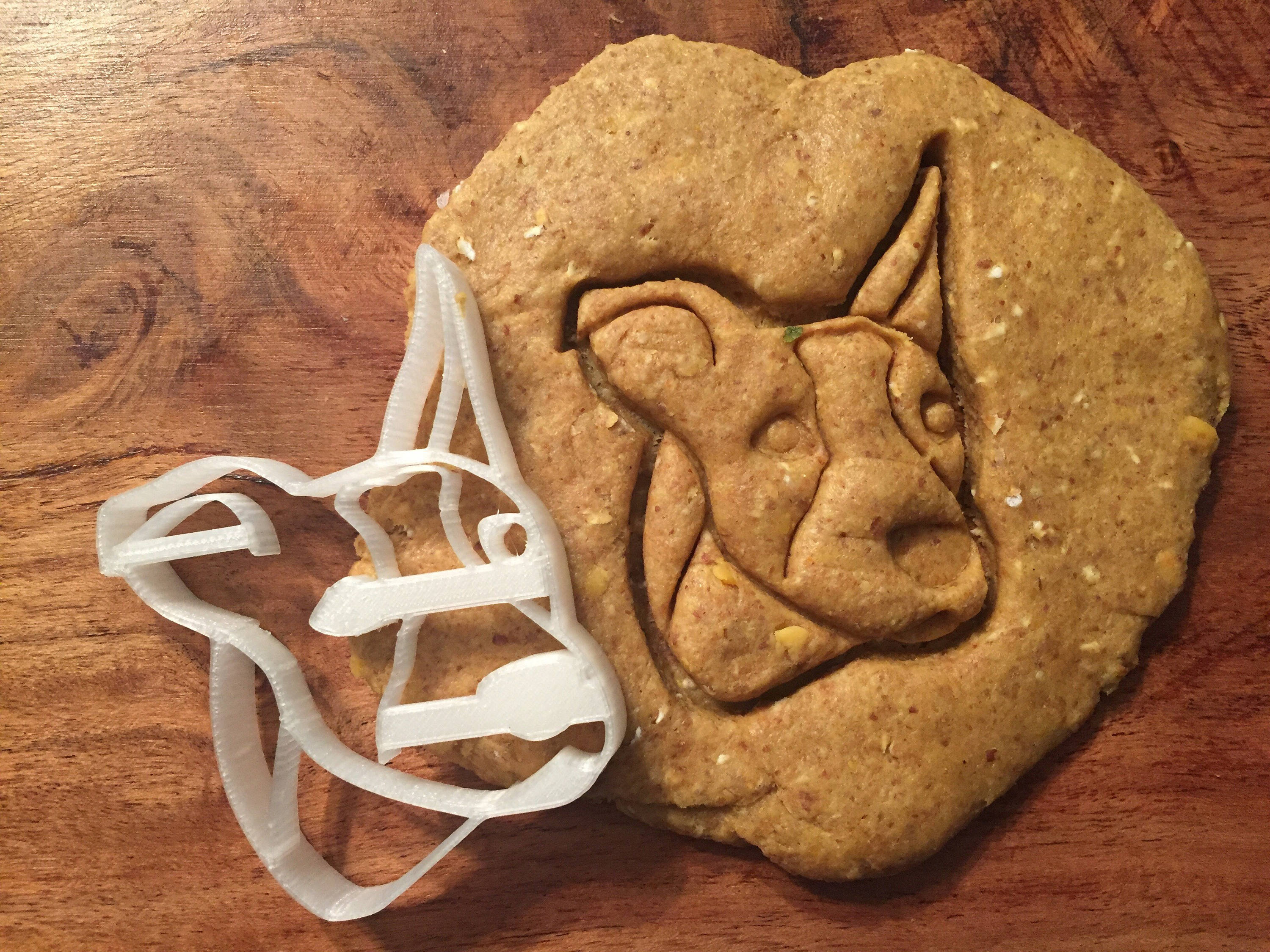 Ellie the Pitbull Mix Dog Cookie Cutter Boxer Cookie Cutter | Etsy