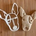 Cole the Boston Terrier Boston Terrier Cookie Cutter Dog Face Cookie ...