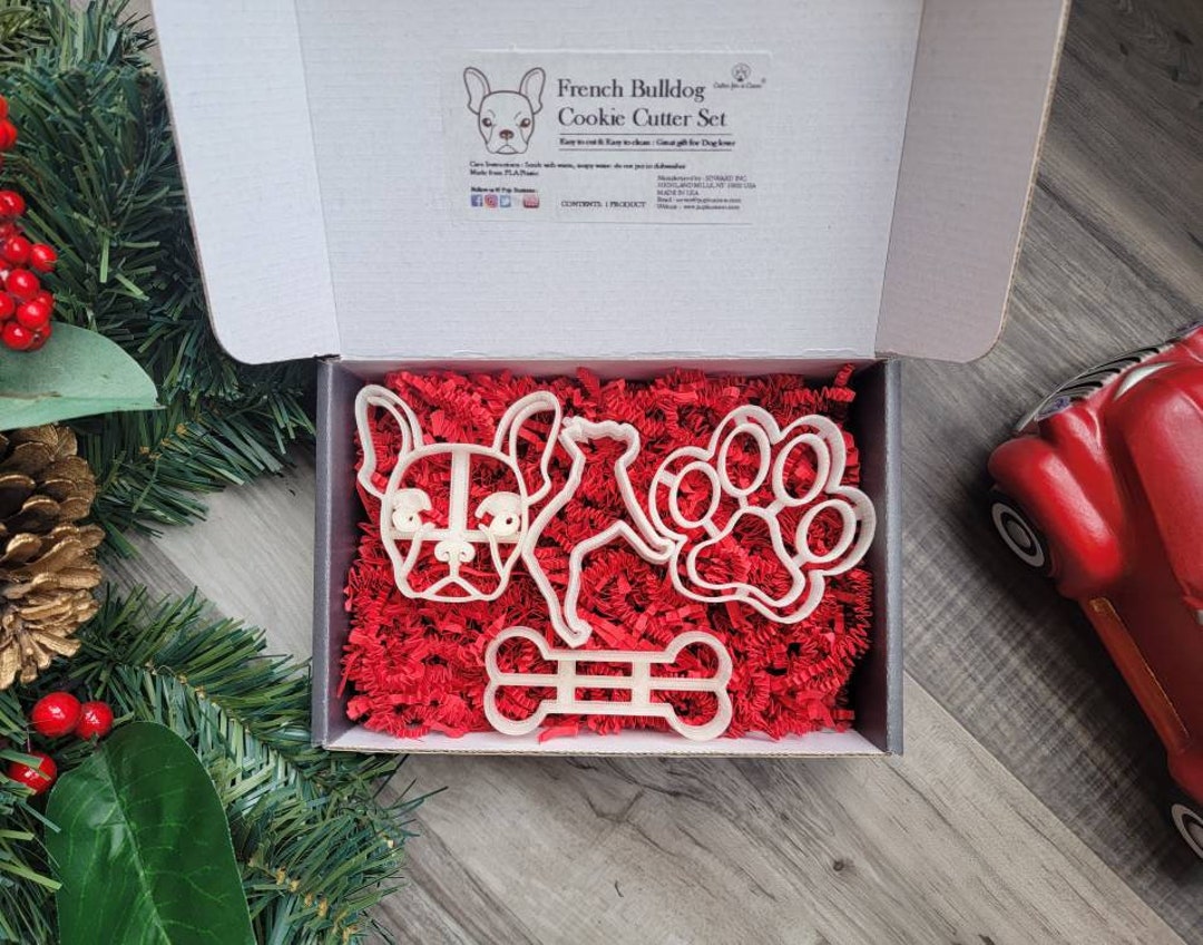 Frenchie Cookie Cutter Set - Etsy