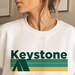 Keystone Colorado Sweatshirt: Retro Unisex Crewneck - Etsy