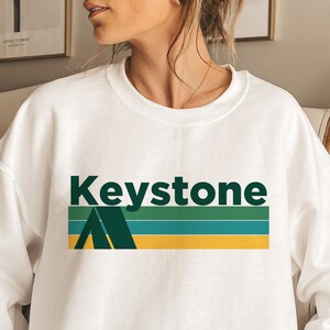 Keystone Colorado Sweatshirt: Retro Unisex Crewneck - Etsy