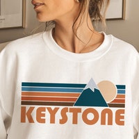 Keystone Colorado Sweatshirt: Retro Unisex Crewneck - Etsy