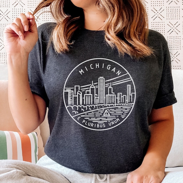 Michigan T Shirt - Etsy