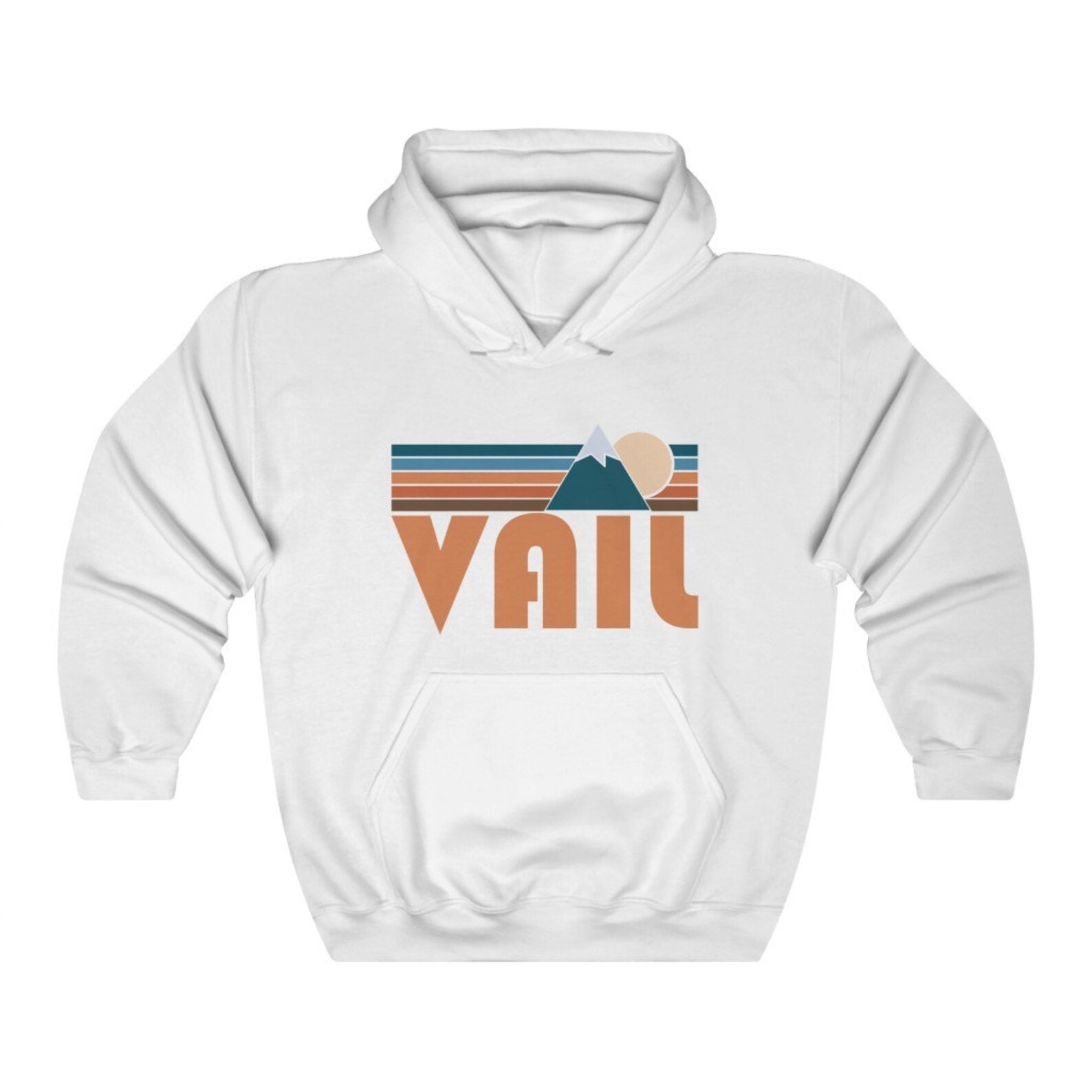 Vail Colorado Hoodie Retro Mountain Unisex Vail Hoodie - Etsy