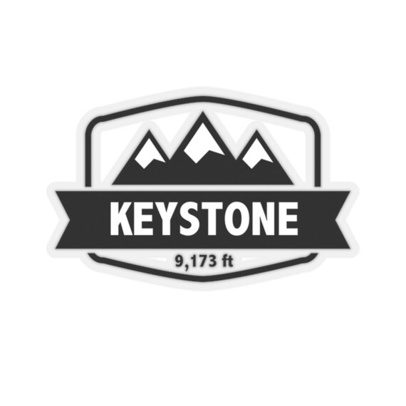 Stickers Stickers, Labels & Tags Colorado Sticker Keystone Retro ...