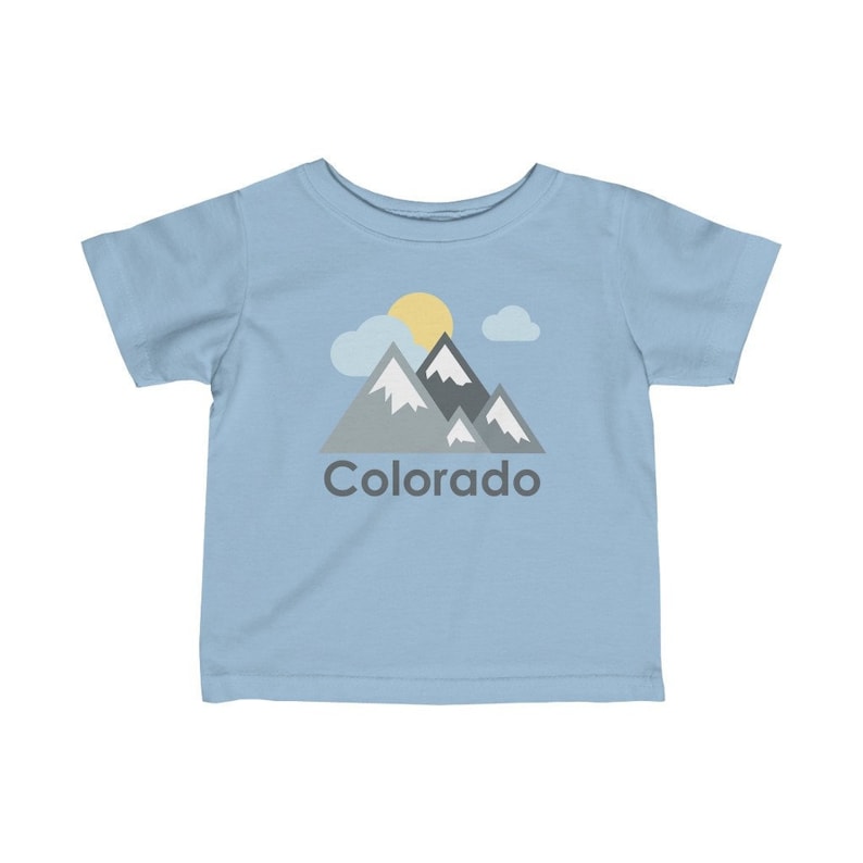 Colorado Baby Shirt Unisex Colorado Infant T Shirt / Newborn - Etsy