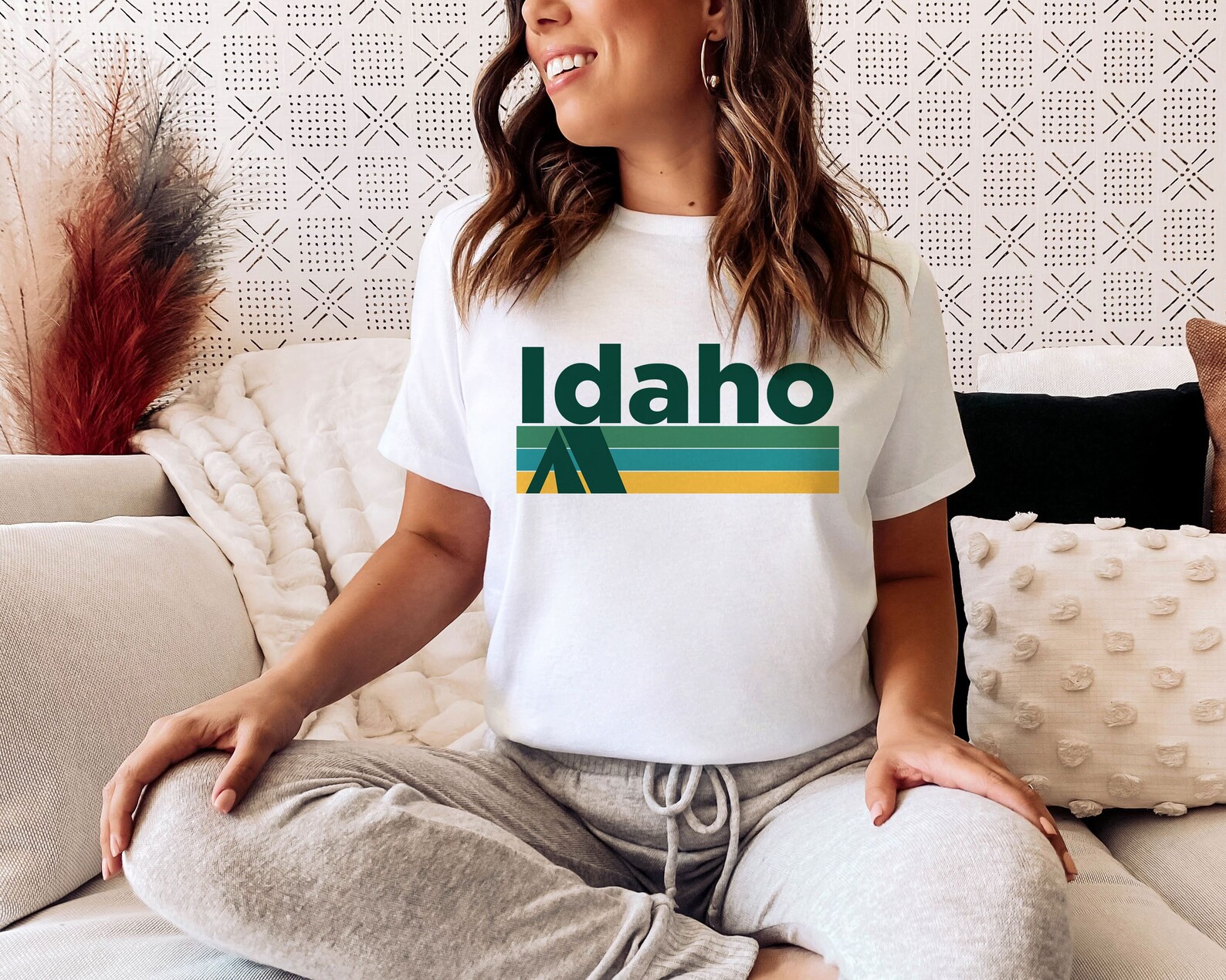 Idaho Shirt Adult Unisex Retro Camping Idaho T Shirt - Etsy