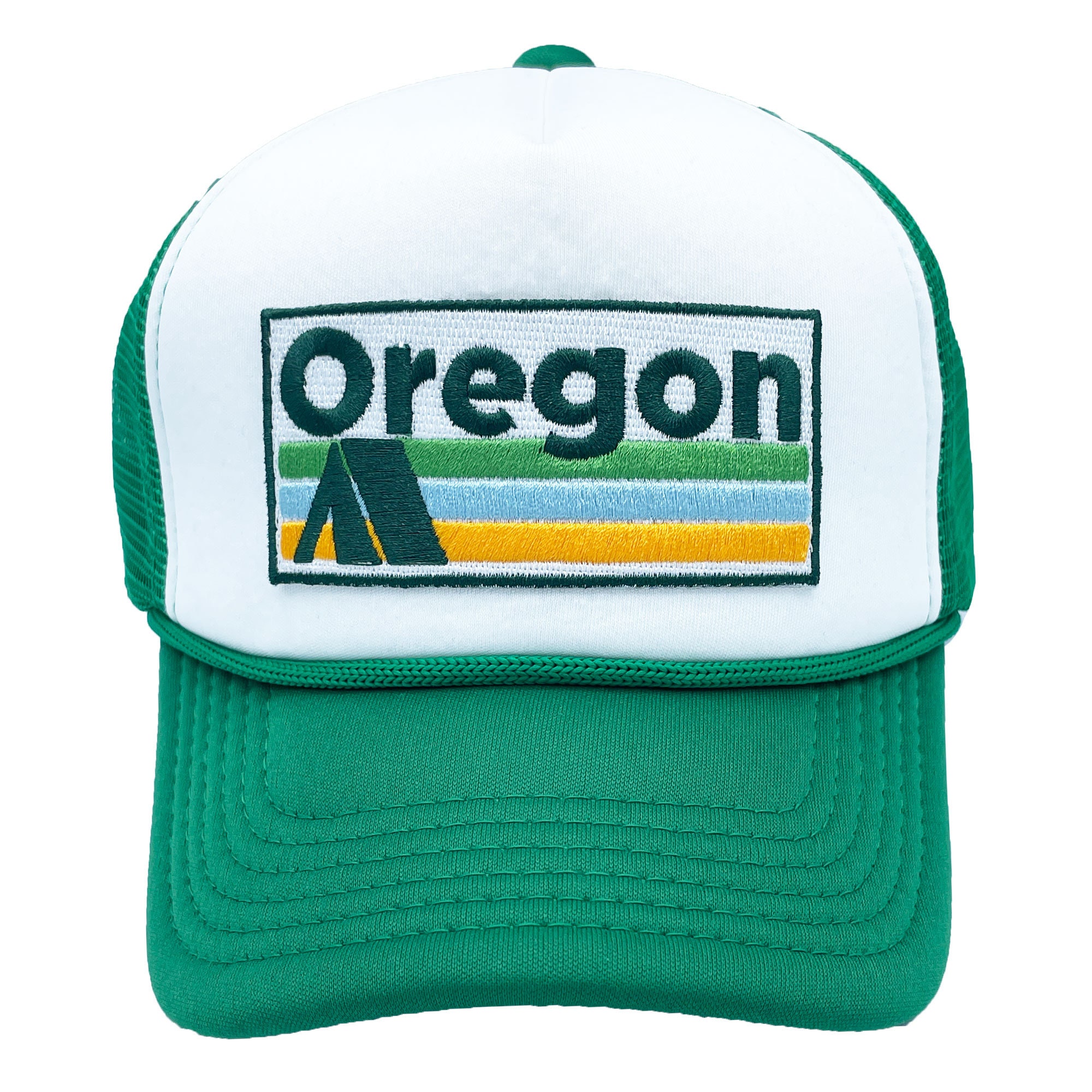 Kids Oregon Trucker Hat ages 2-12 Retro Camping Oregon - Etsy