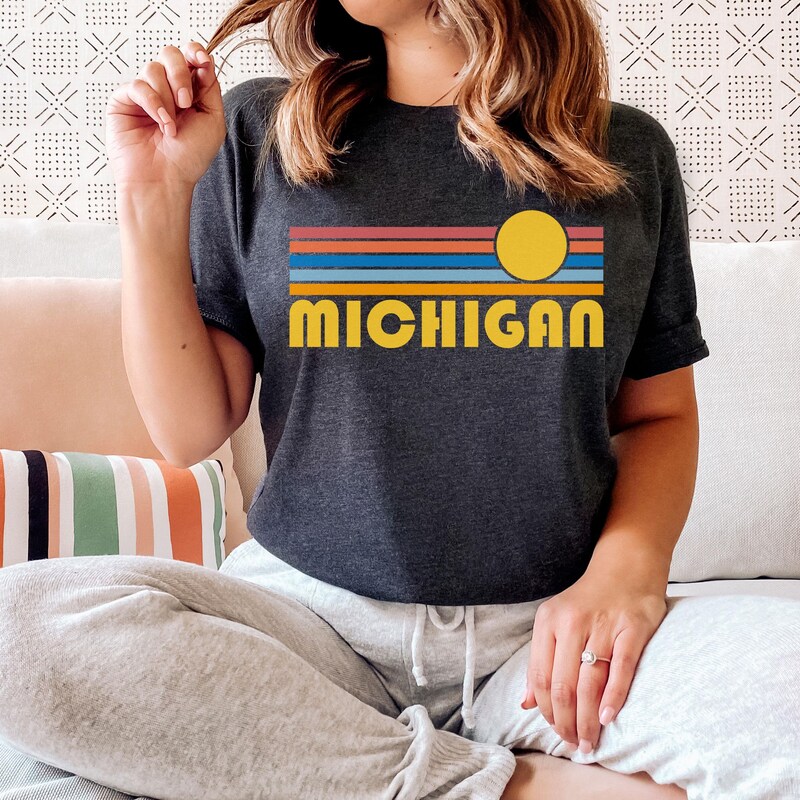 Michigan T Shirt - Etsy