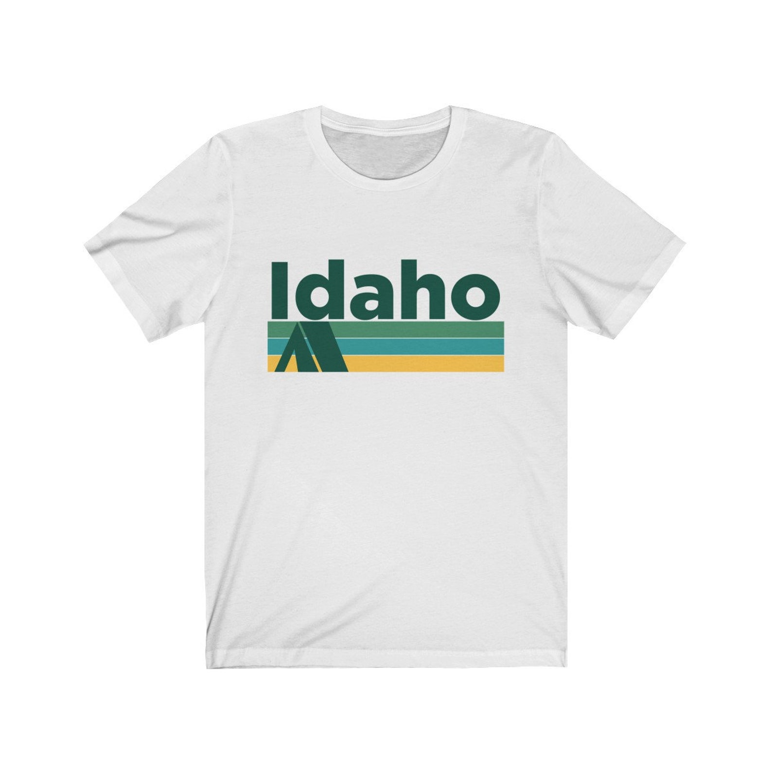Idaho Shirt Adult Unisex Retro Camping Idaho T Shirt | Etsy