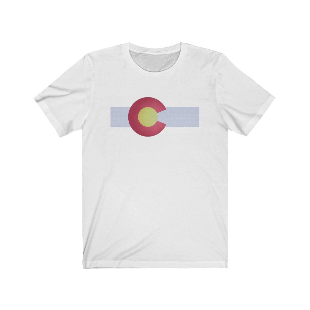 Colorado T Shirt State Flag Design Adult Unisex Colorado - Etsy