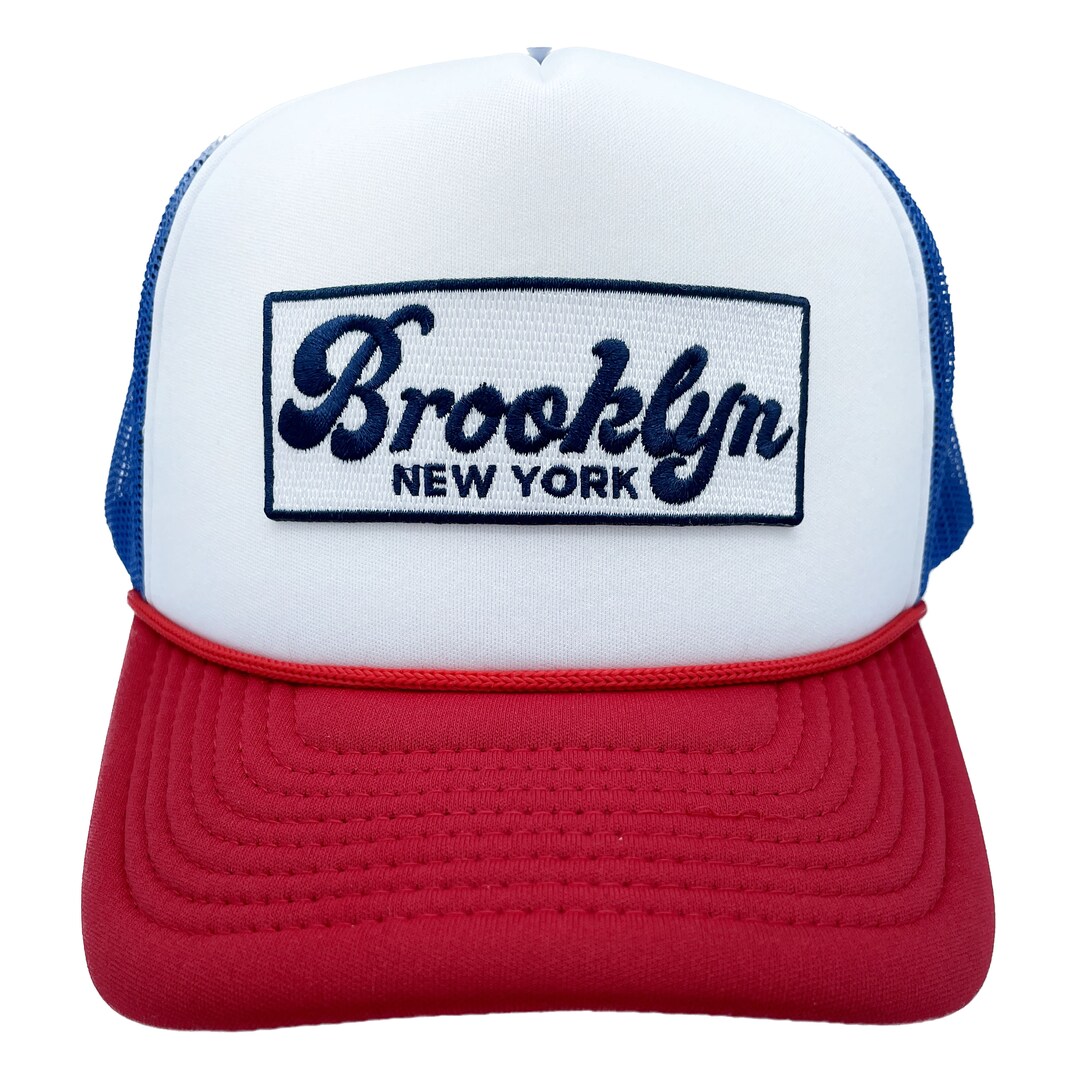 Brooklyn, New York Trucker Hat, Retro Brooklyn Snapback Hat / Adult Hat - Etsy